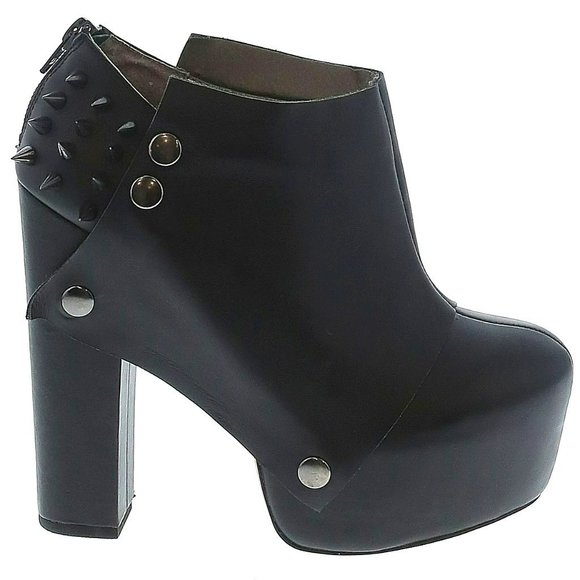 ELLY CLAY | Shoes | Killer Designjenuine Leather Missy Spiked Platform ...